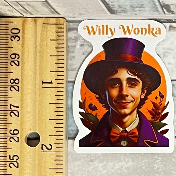 Office | 110 Willy Wonka Waterproof Vinyl Sticker Decal | Poshmark